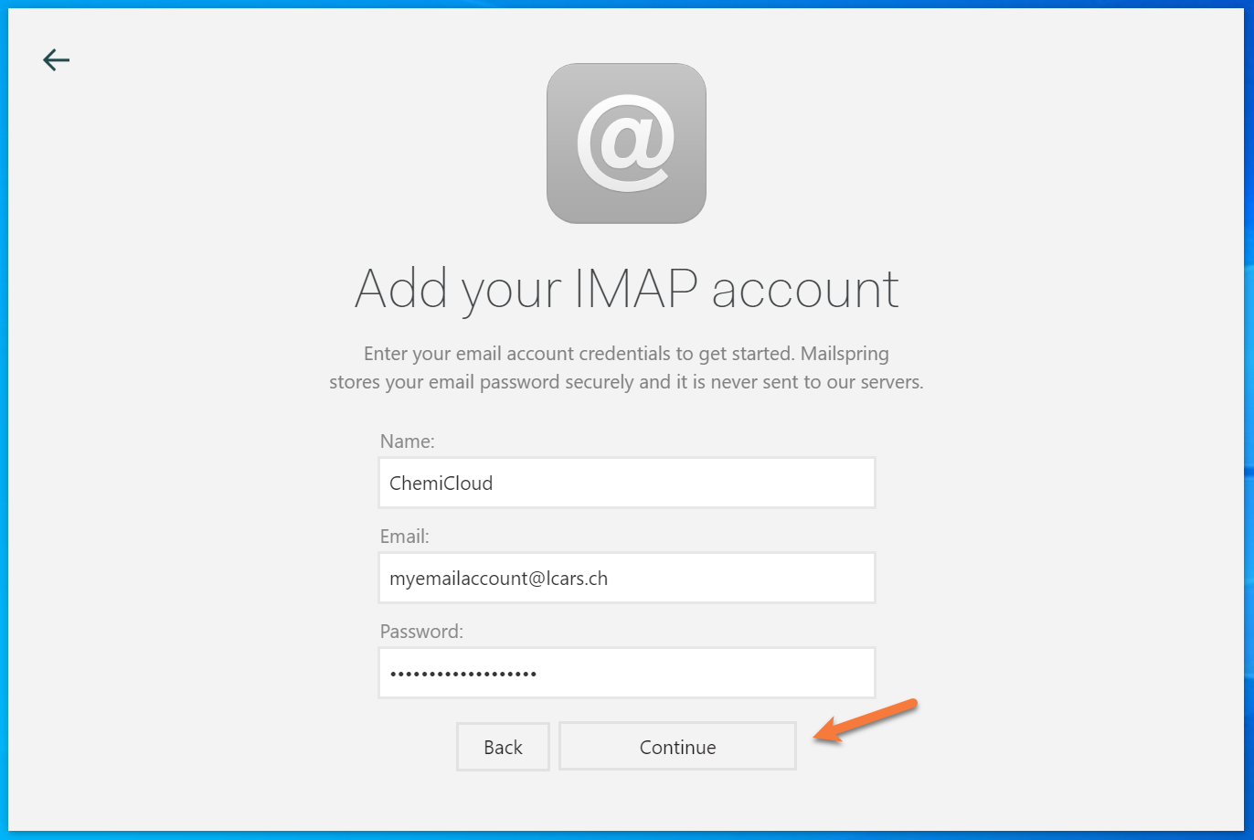 How to Easily Setup a IMAP Email Account in Mailspring on Windows 10