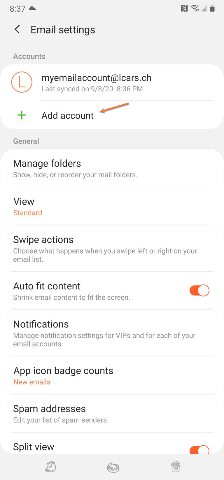 How to set up your Email on Samsung Email