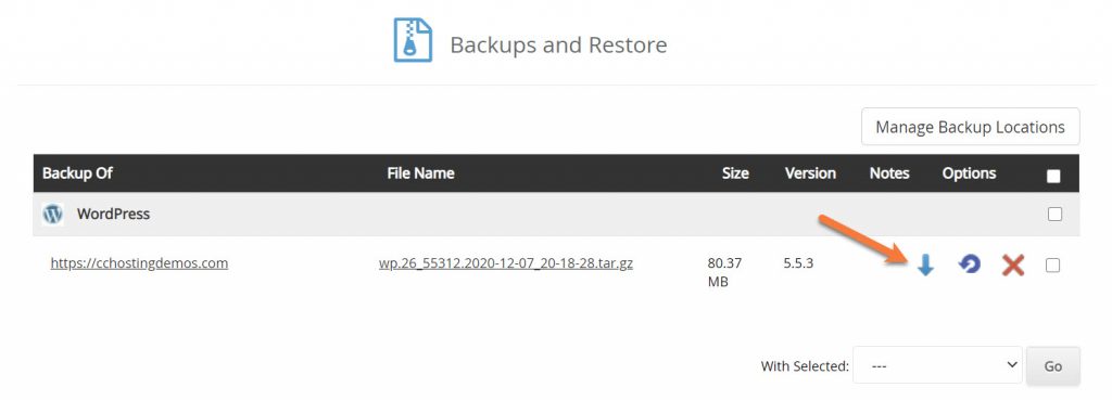 How To Backup And Restore Your Website Using Softaculous