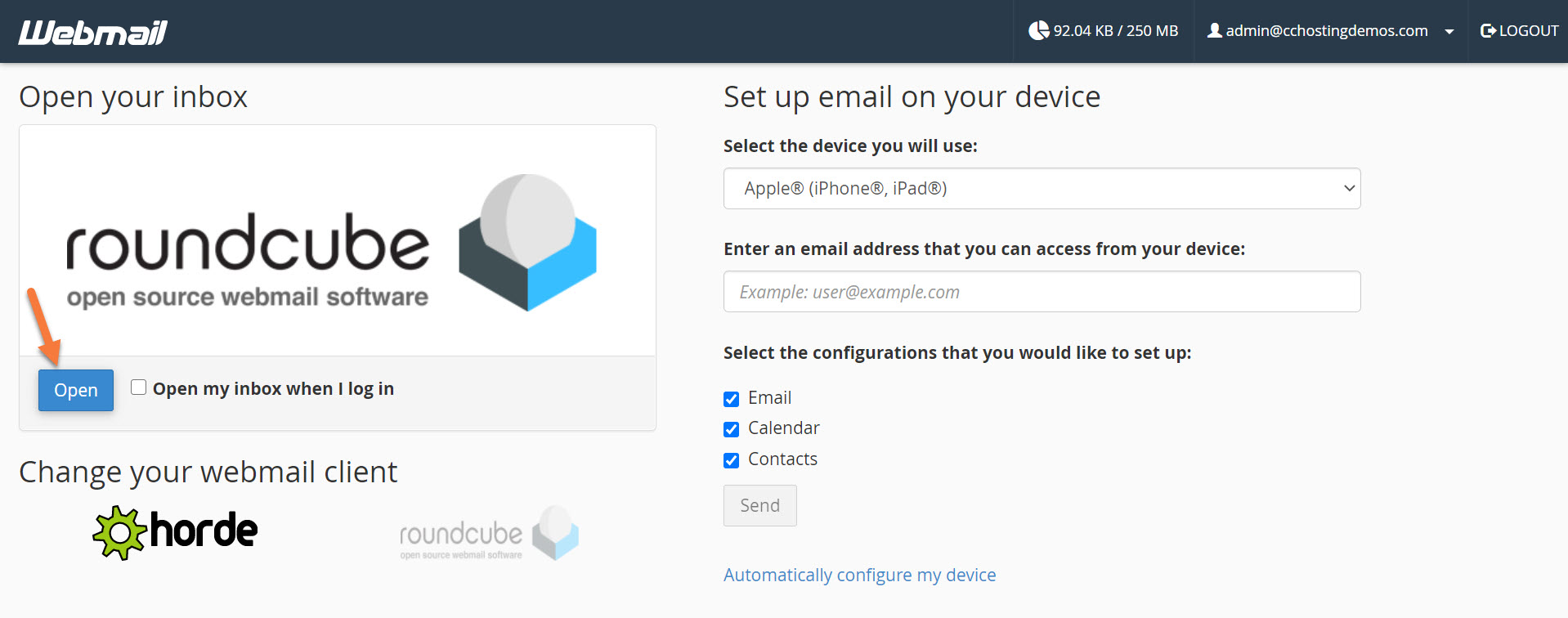 How to Import or Export Contacts in Webmail
