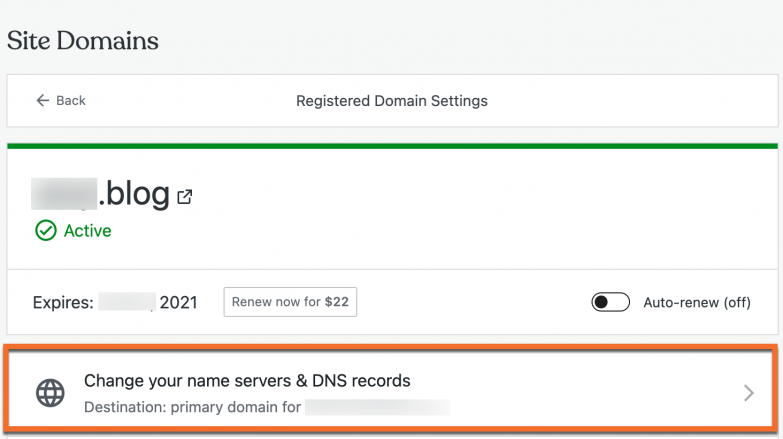 How to Quickly Change WordPress.com Nameservers