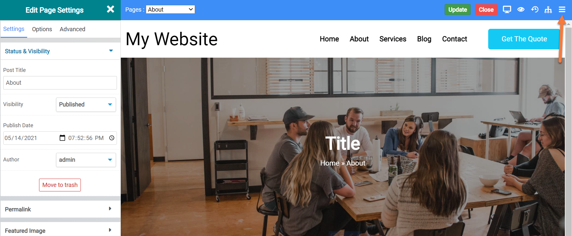 How to Add Meta Tags to your Site in the Website Builder