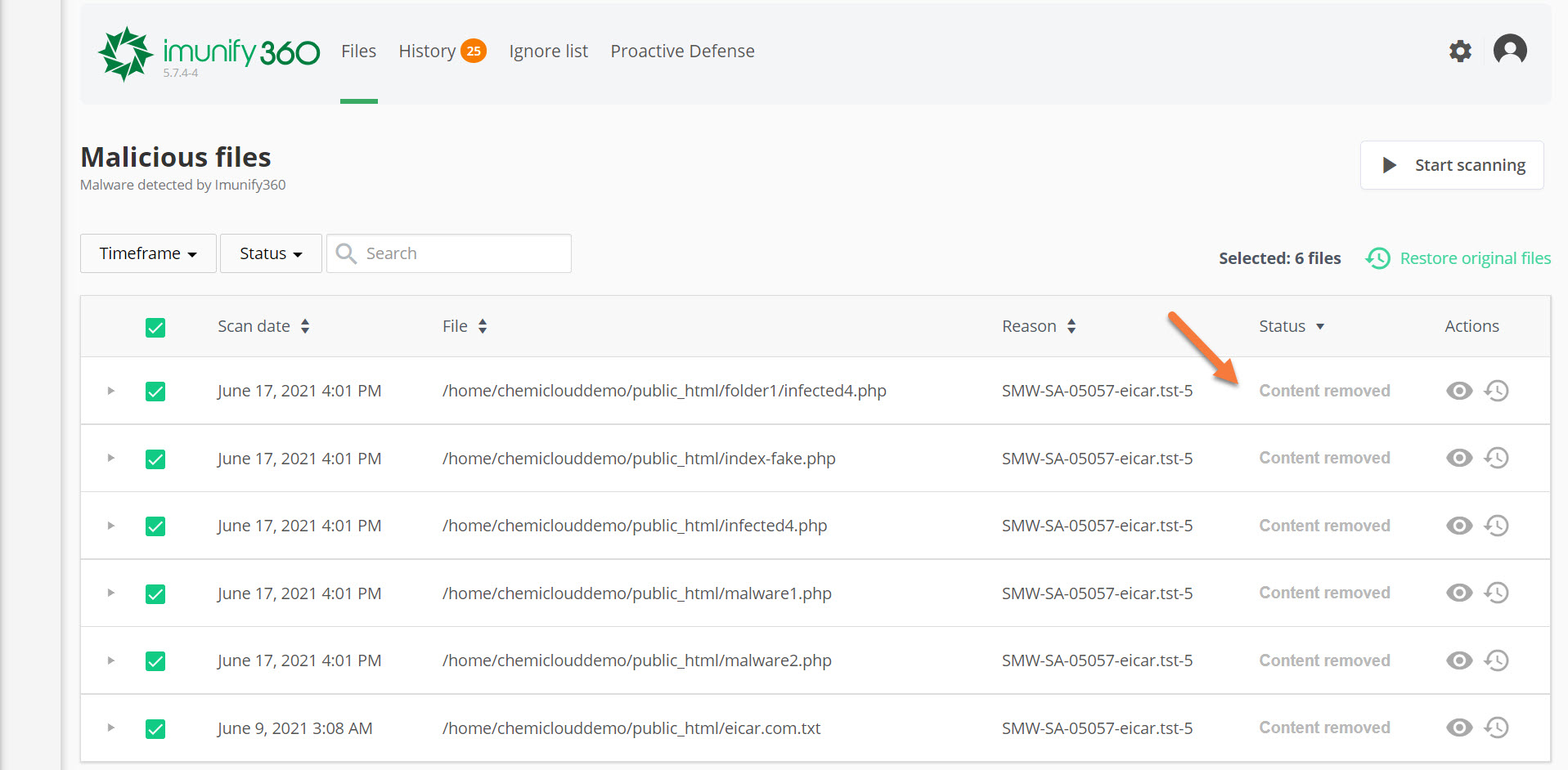 How to Run a Malware Scan in cPanel Using Imunify360