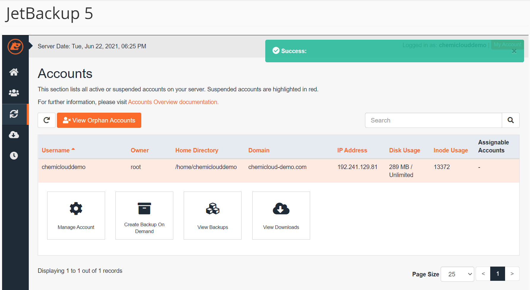 How to Restore Backups Using JetBackup 5 in cPanel