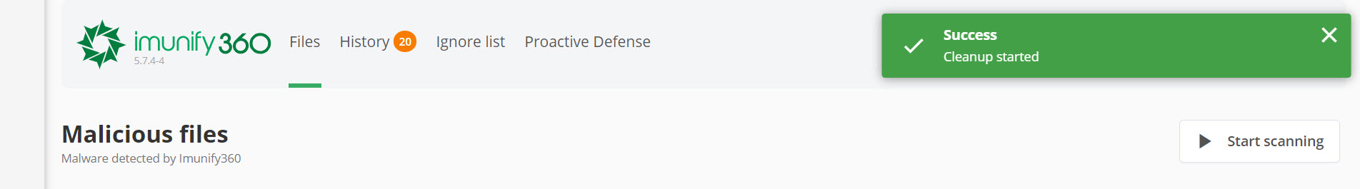 How to Run a Malware Scan in cPanel Using Imunify360