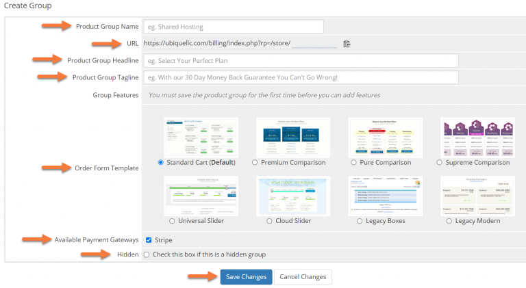How to Create a Product in WHMCS