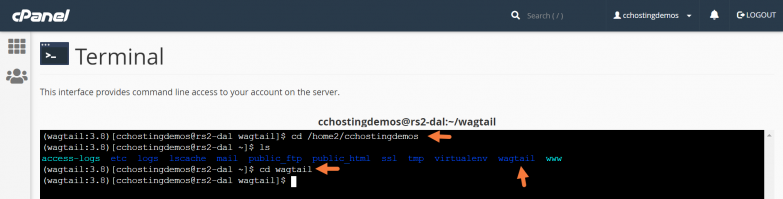 How to Install Wagtail on Shared Hosting without Root