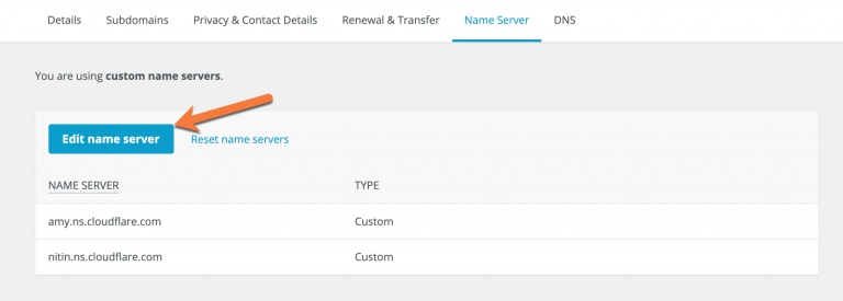 How to Quickly Change IONOS Nameservers