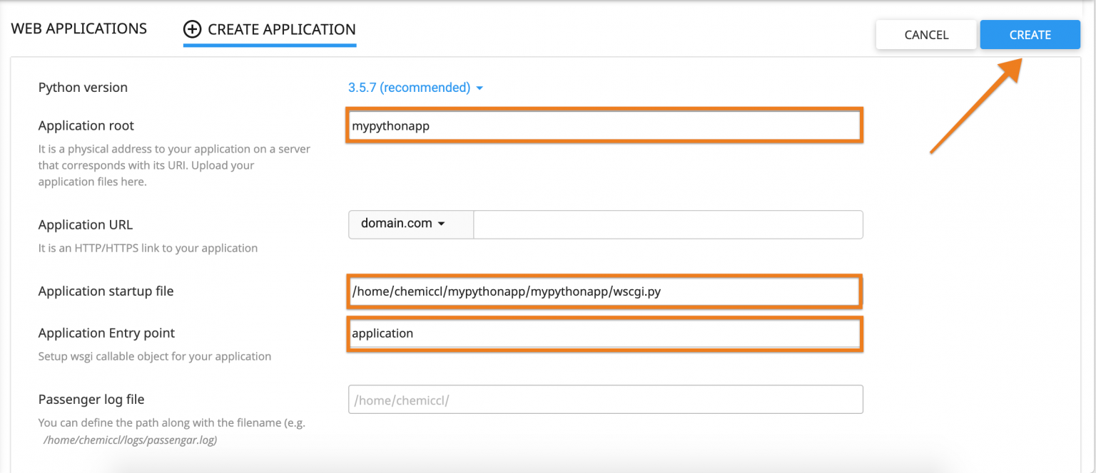 How to Setup Python Application in cPanel