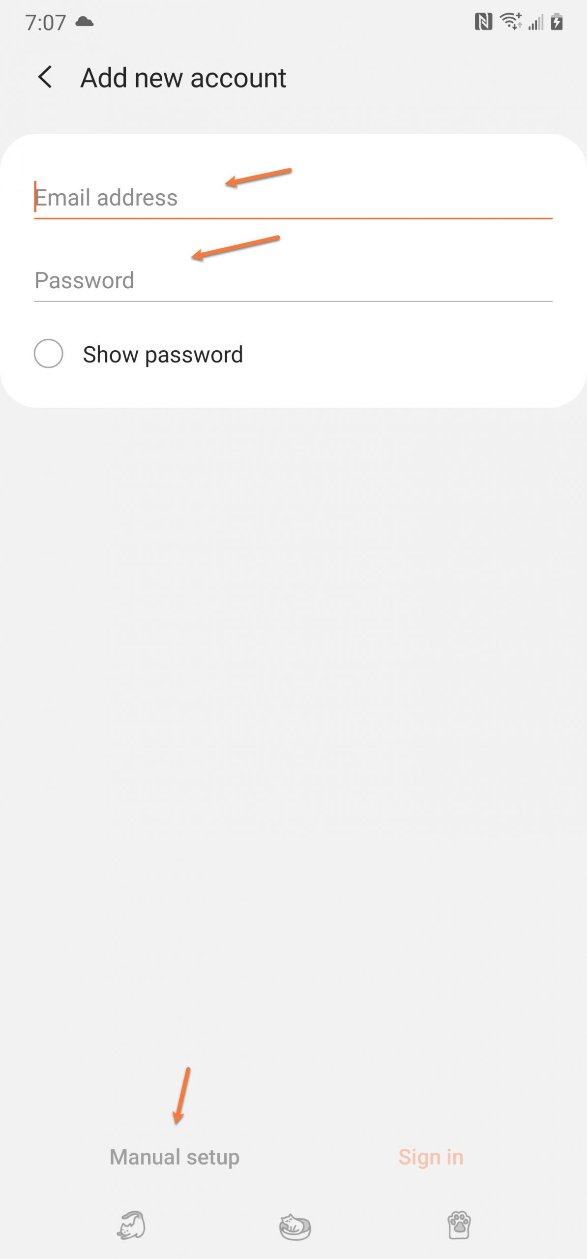 How to set up your Email on Samsung Email