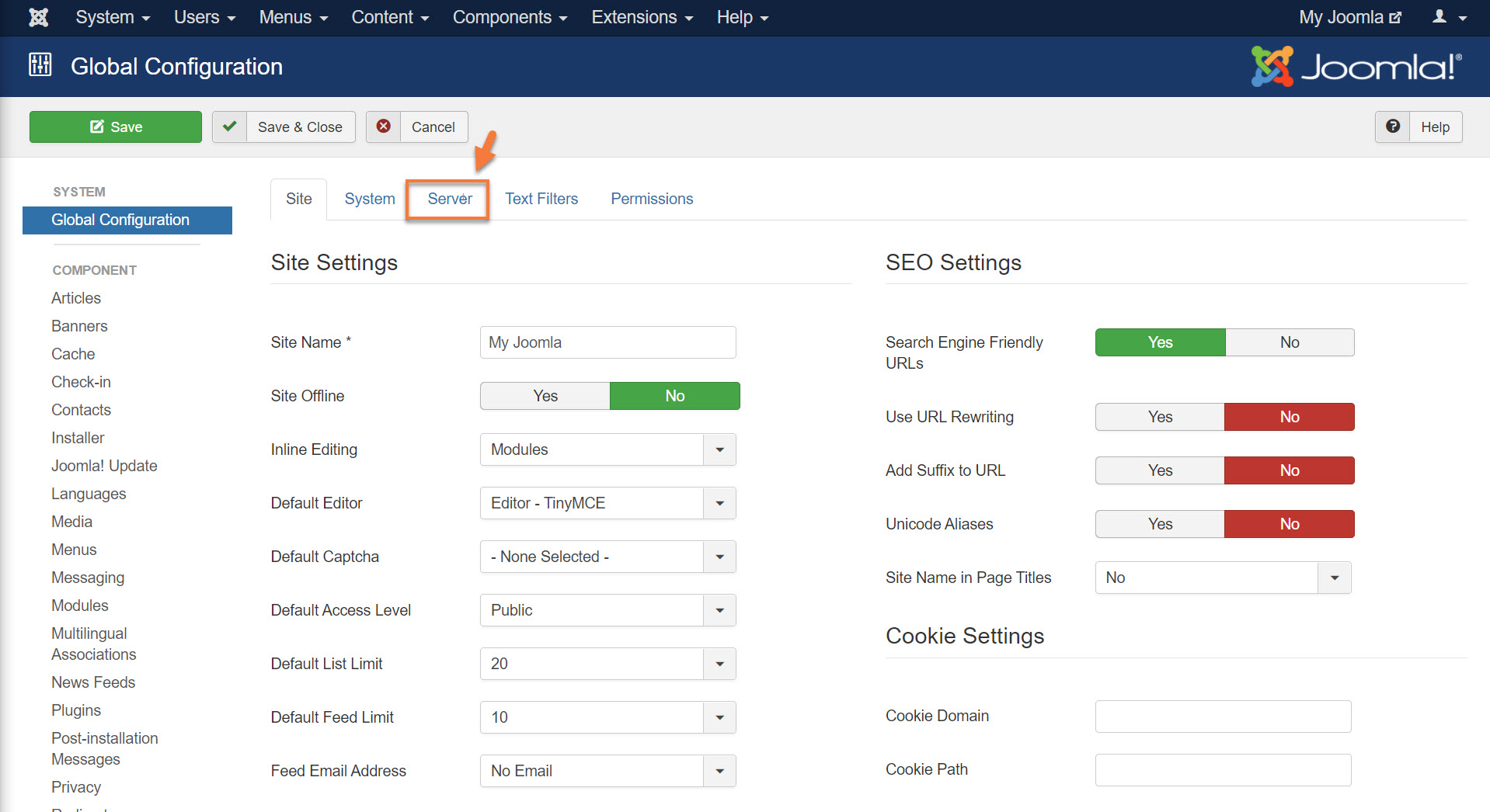 How to Configure Joomla to Use SMTP For Sending Emails